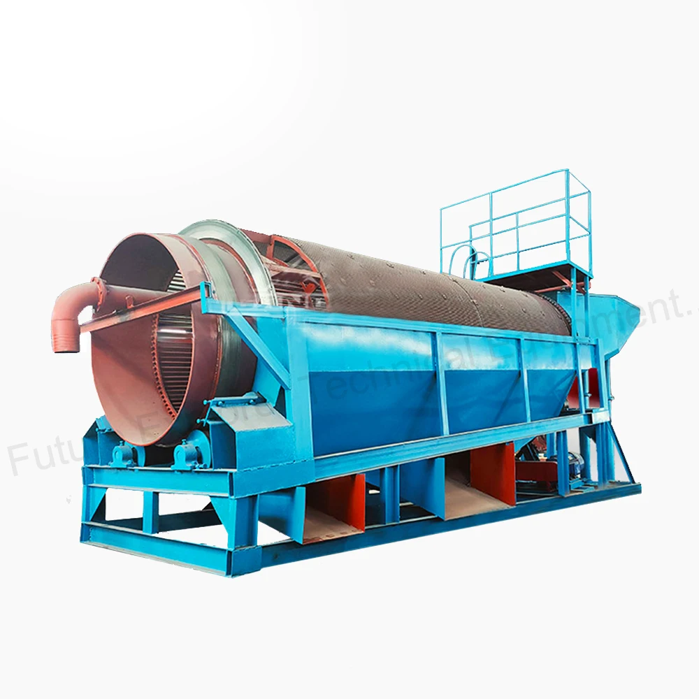 Trommel Screen Machine Customizable Multi Size Rotary Screen Mining ...