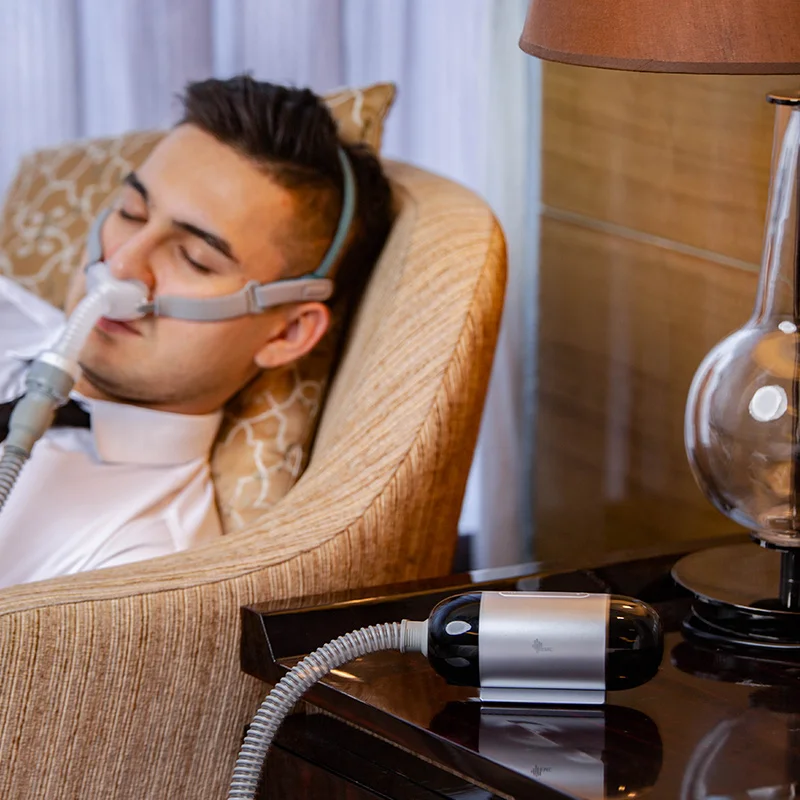 Bmc M1 Travel Cpap Apnea Mini Machine Anti Snoring Device With Sleep ...