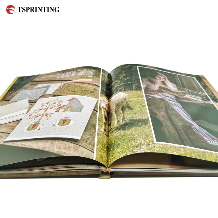 Free Samples Offset Book Printing Company Perfect Binding Glossy ...