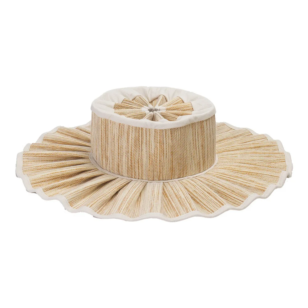 REWIN 2024 Luxury New Oversize Foldable Straw Hat - Perfect for Outdoor ...