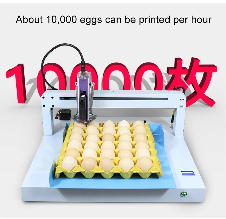 Chicken Egg Tij Continuous Inkjet Printer - Precision & Durability