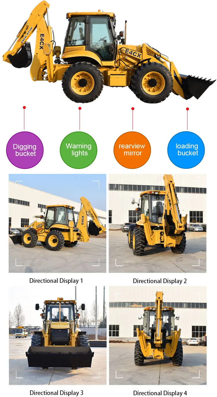 4x4 Back Hoe Loader - Efficient Excavation Solutions