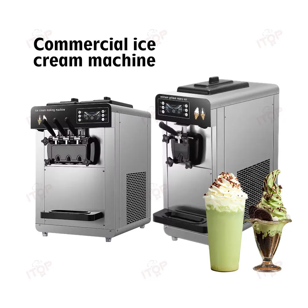 Alibaba.com: 220V Professional Commercial Soft Ice Cream Machine ...