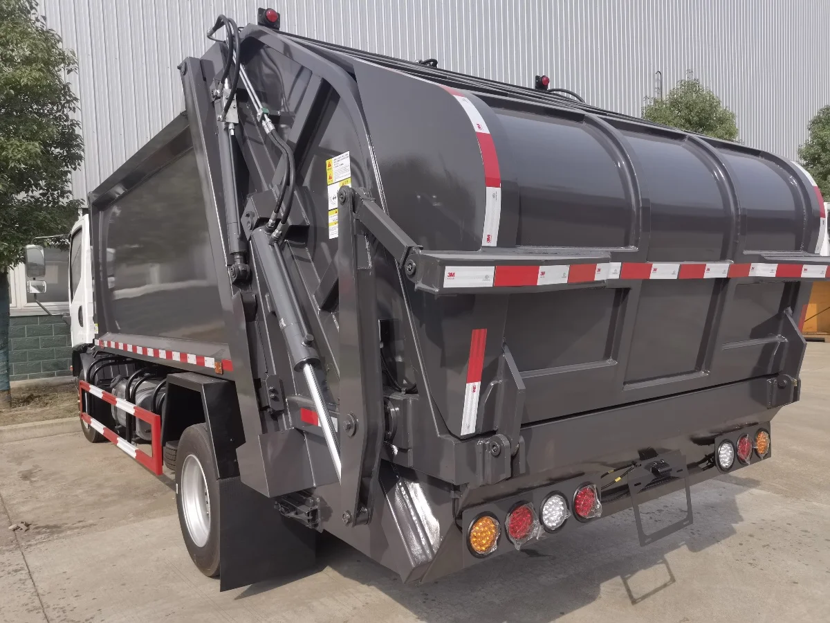 Euro3 Faw Jiefang 5-6cbm Lhd Garbage Compactor Truck With Abs - Buy ...