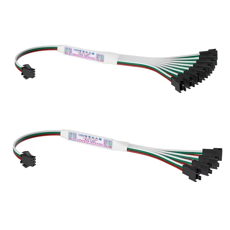 1to4 / 1to8 TTL Mini Signal Amplifier Repeater 1 to 4 or 8 Ports 3 Pin ...