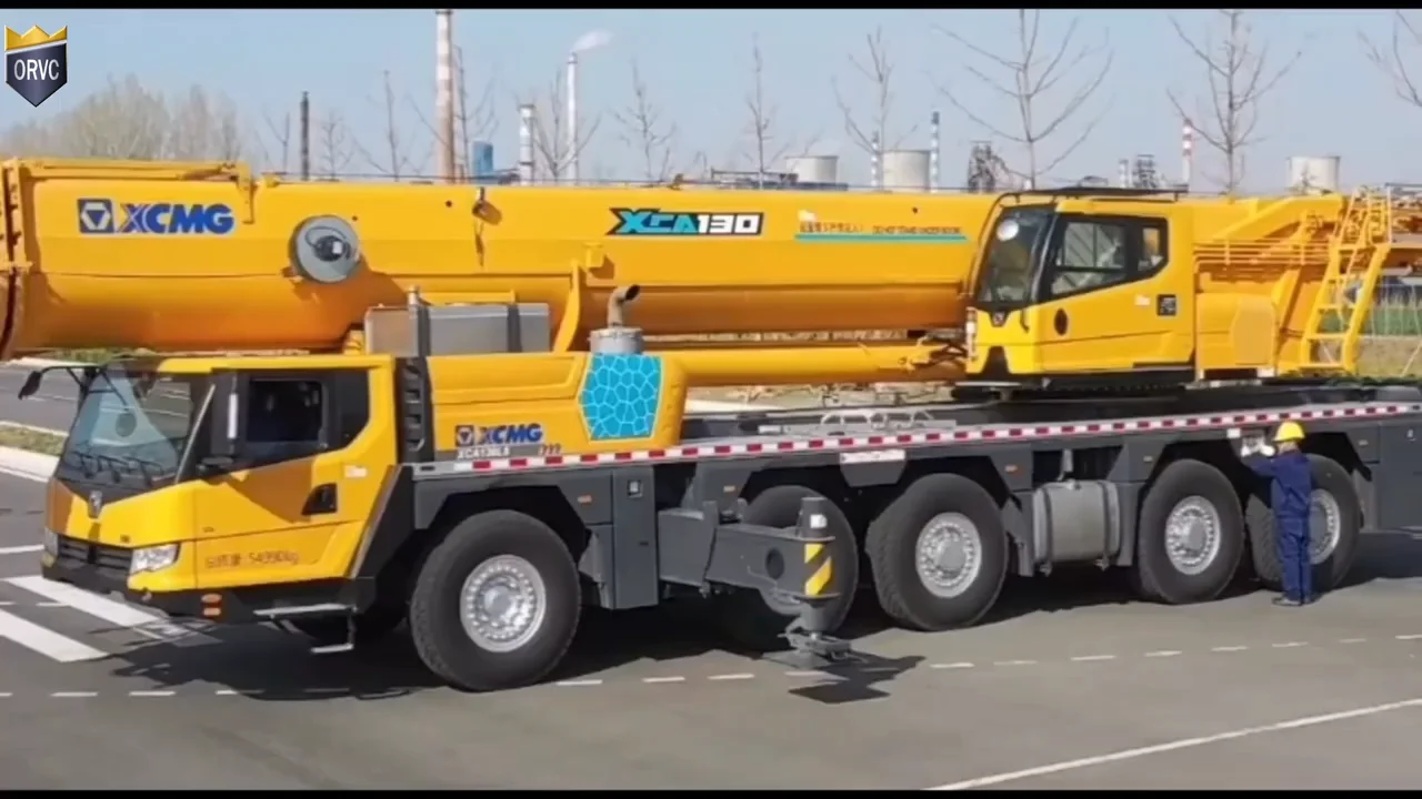 Brand New Official All Terrain Crane 100 Tons Xca100_s For Construction ...