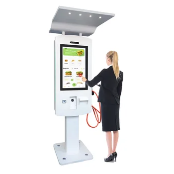 Outdoor Capacitive Cash Register Self Checkout Service Ordering Machine ...