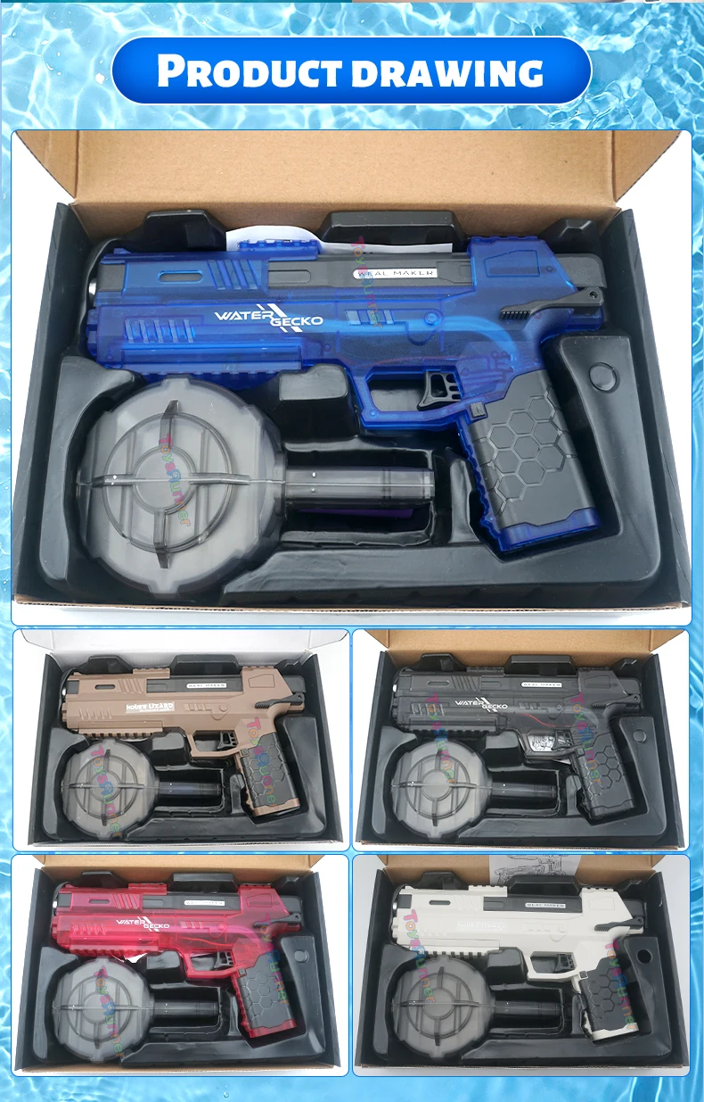 Cheap Spray Electric Water Gun Toy High Pressure Automatic Squirt Super ...