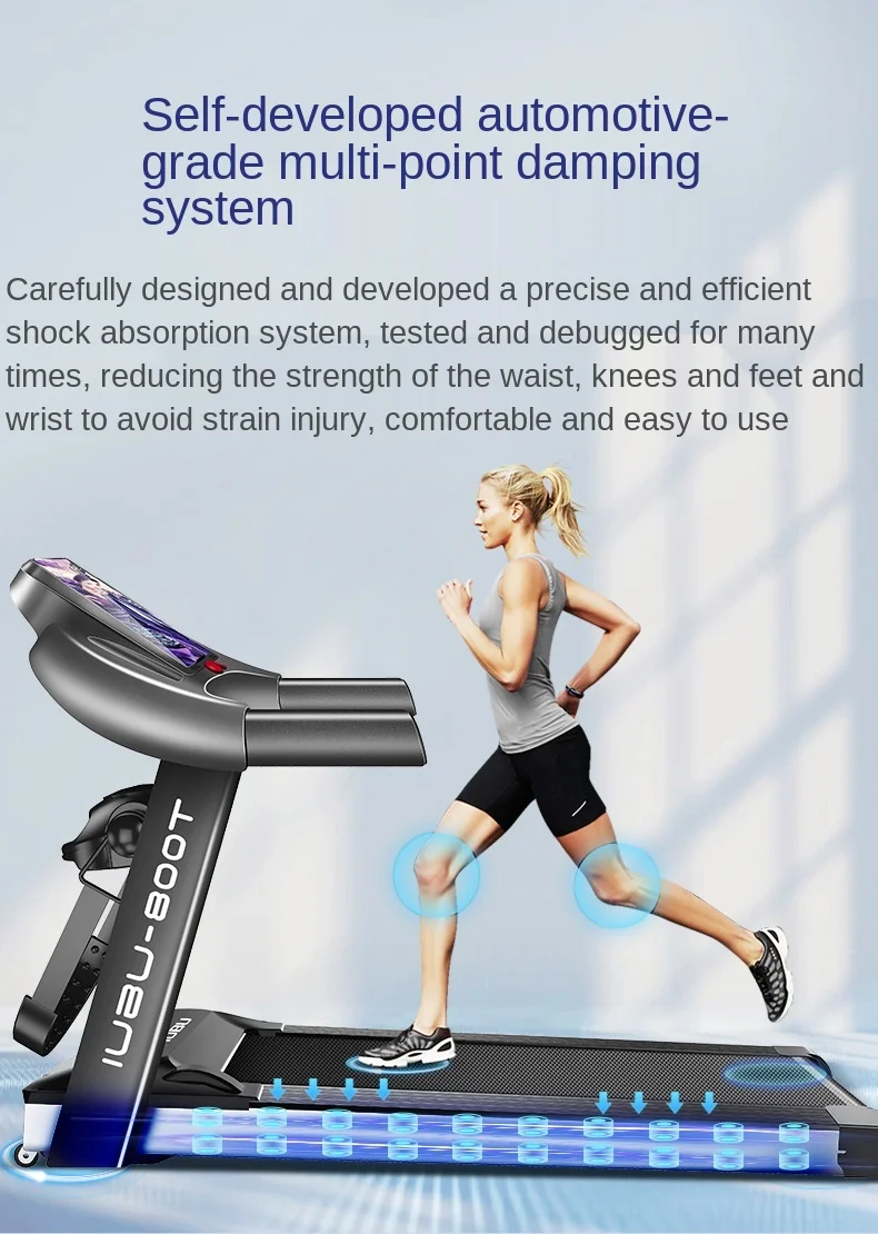 High-quality Treadmills for Home Gym - Motorized & Foldable