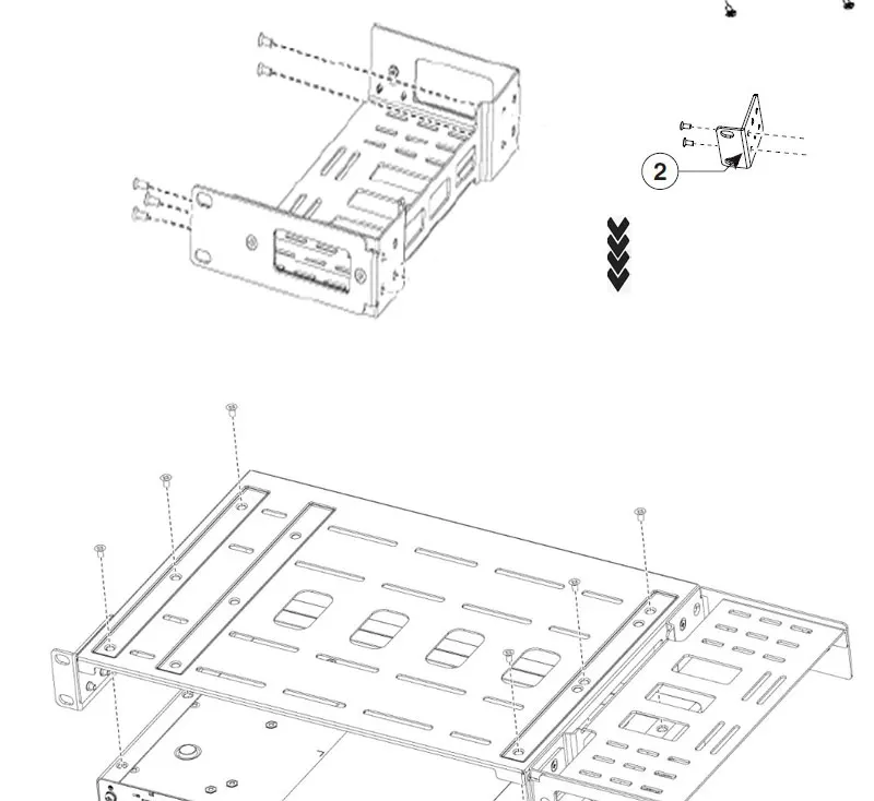 FG-60E Rack Mounting Tray SP-RACKTRAY-02 - VISION Quality