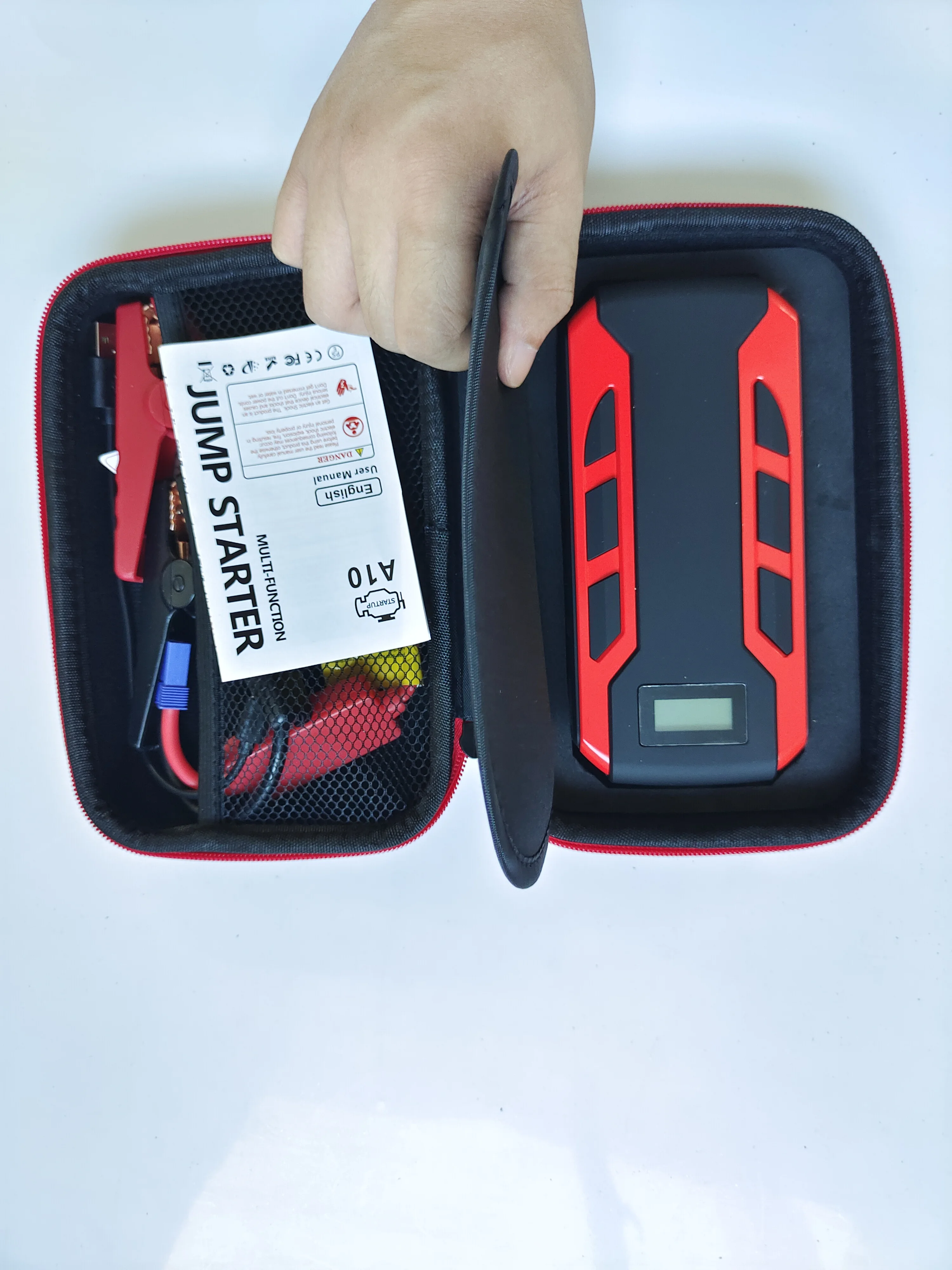 Multi-function Car Jump Starter Lithium Battery Emergency Power Start ...