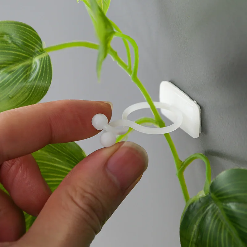Elehk Plastic Retainer Clip Vine Climbing Wall Fixed Clip Plant Support ...