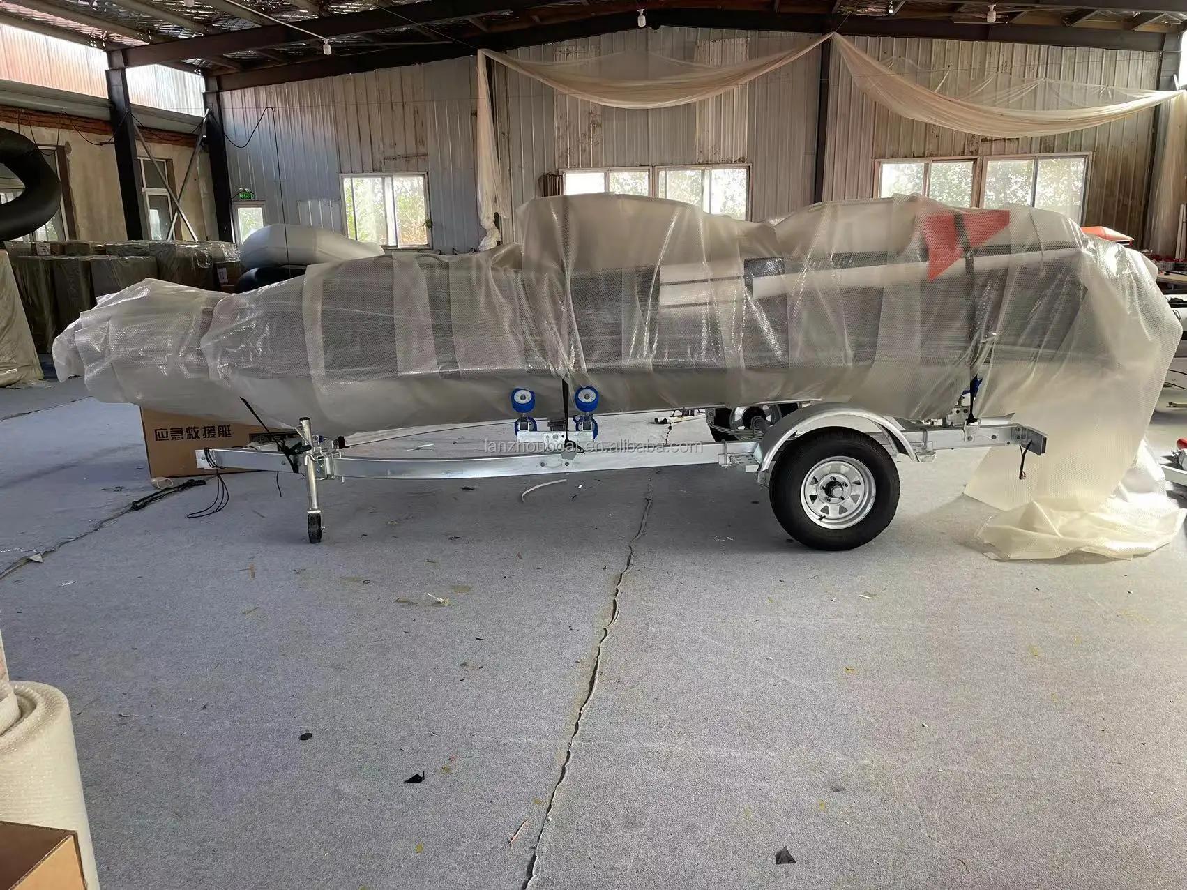 15.8 Feet RIB480 Fiberglass Rigid Inflatable Leisure Boat