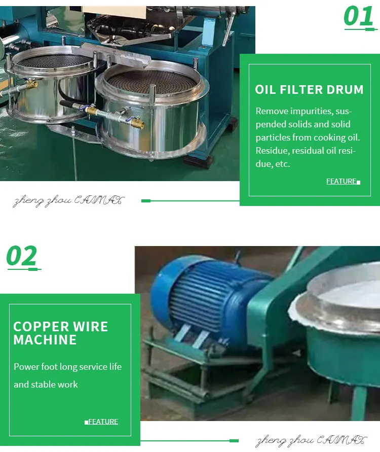 Spiral Cooking Oil Maker - Efficient Sunflower Seed Presser