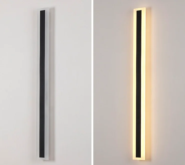Ip65 Waterproof Led Indoor Outdoor Wall Linear Long Lamp With Strip ...