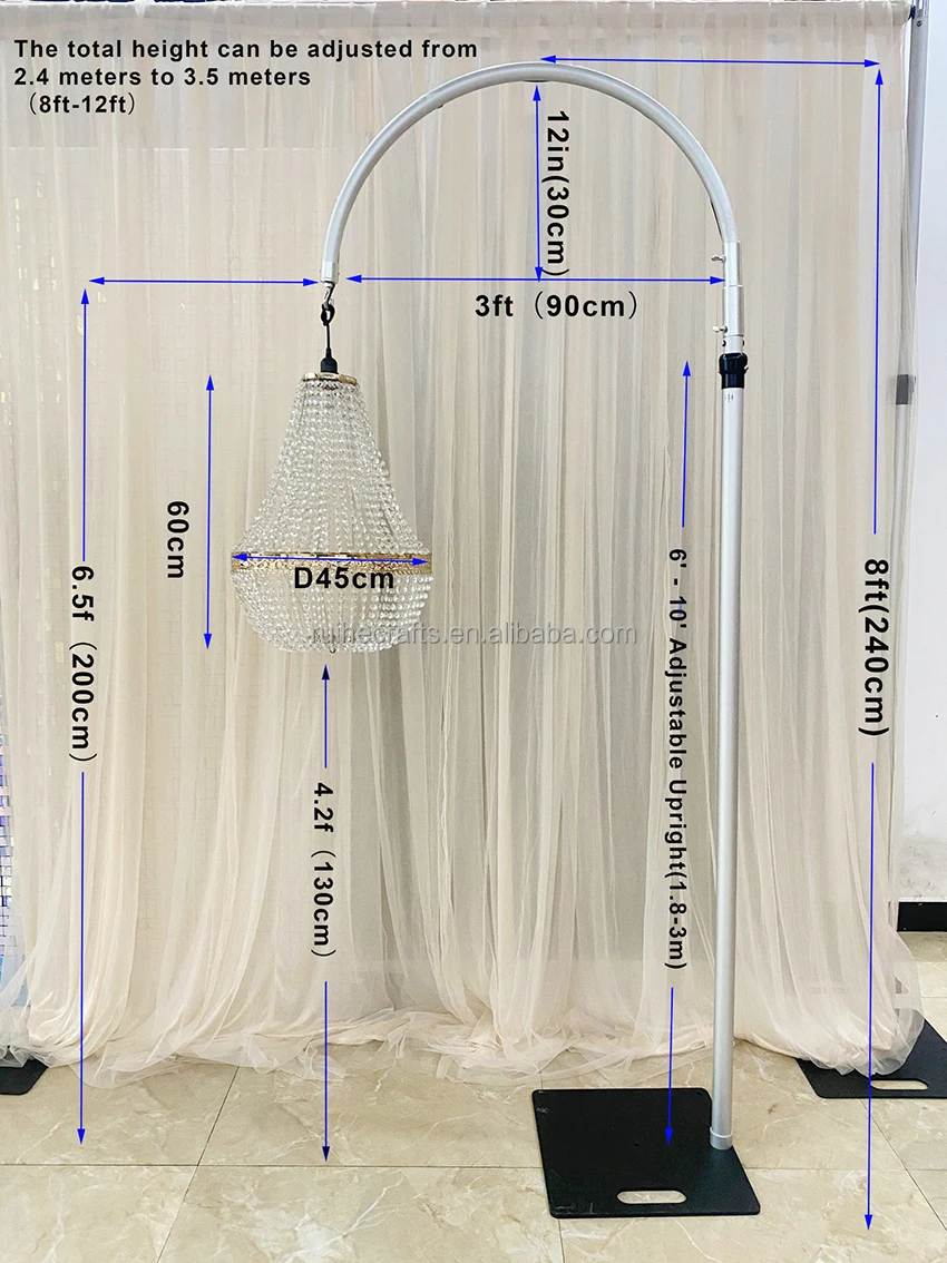 Heavy Duty Chandelier Hangers for Wedding Decor 2024