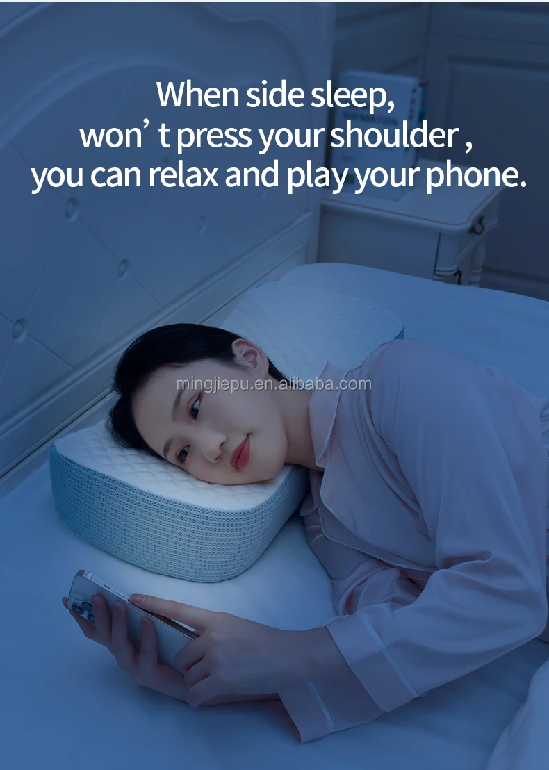 Ergonomics 2-Layers Adjustable Comfort Memory Foam Pillow
