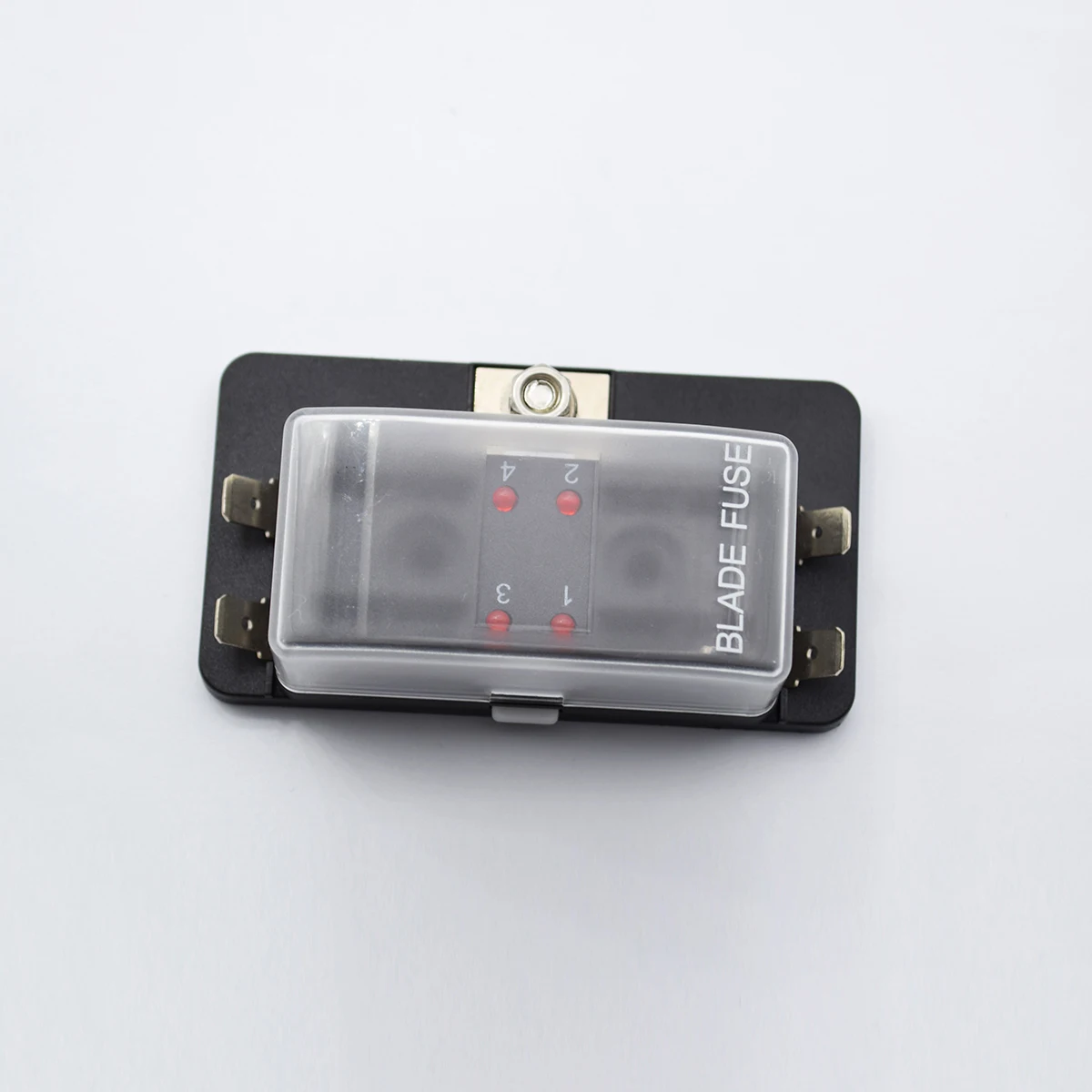 4 Circuit Led Indicator Fuse Block Fuse Box For Auto Car Bus Marine ...