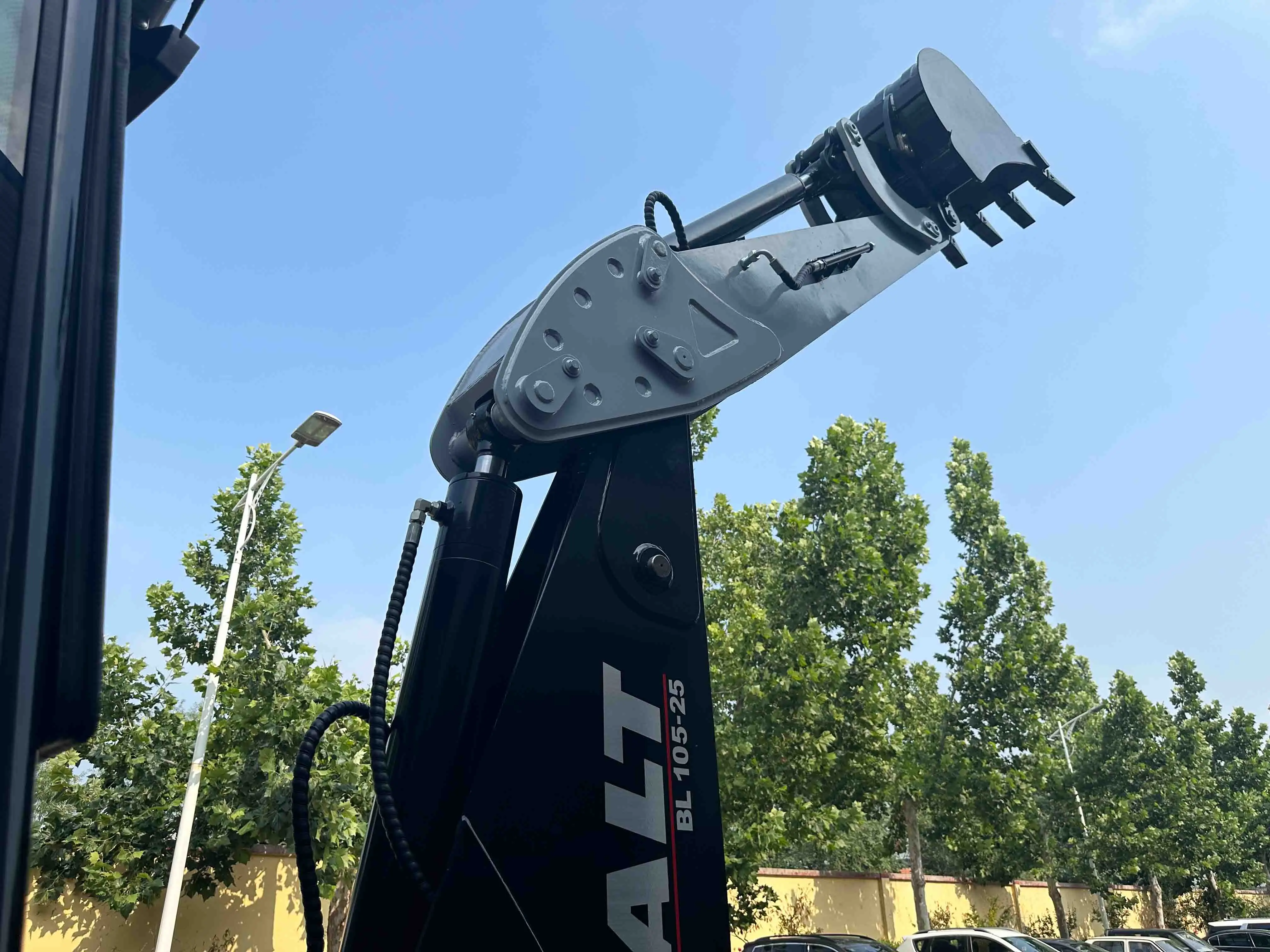 Factory Aolite Bl105-25 Chinese Backhoe Loader Mini 4x4 Backhoe Loaders ...