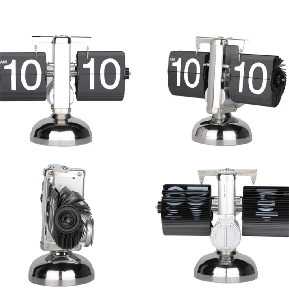 Auto Flip Digital Clock - Retro & Creative Home Decors