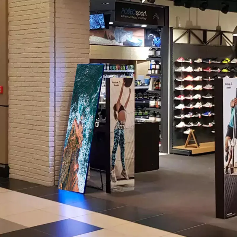 Factory Direct P2.5 P3 Floor Standing Indoor Stand Advertising Poster ...