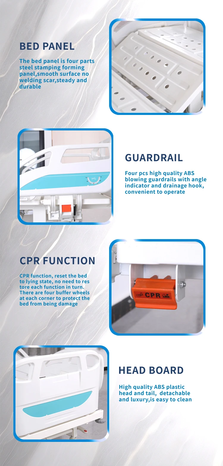 Hospital Icu Bed Price Electric Bed Remote Control Icu Bed With ...