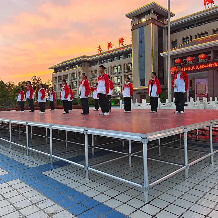 Aluminum Assembly Stage Custom Size Outdoor Snap-in Event Stage - Buy ...