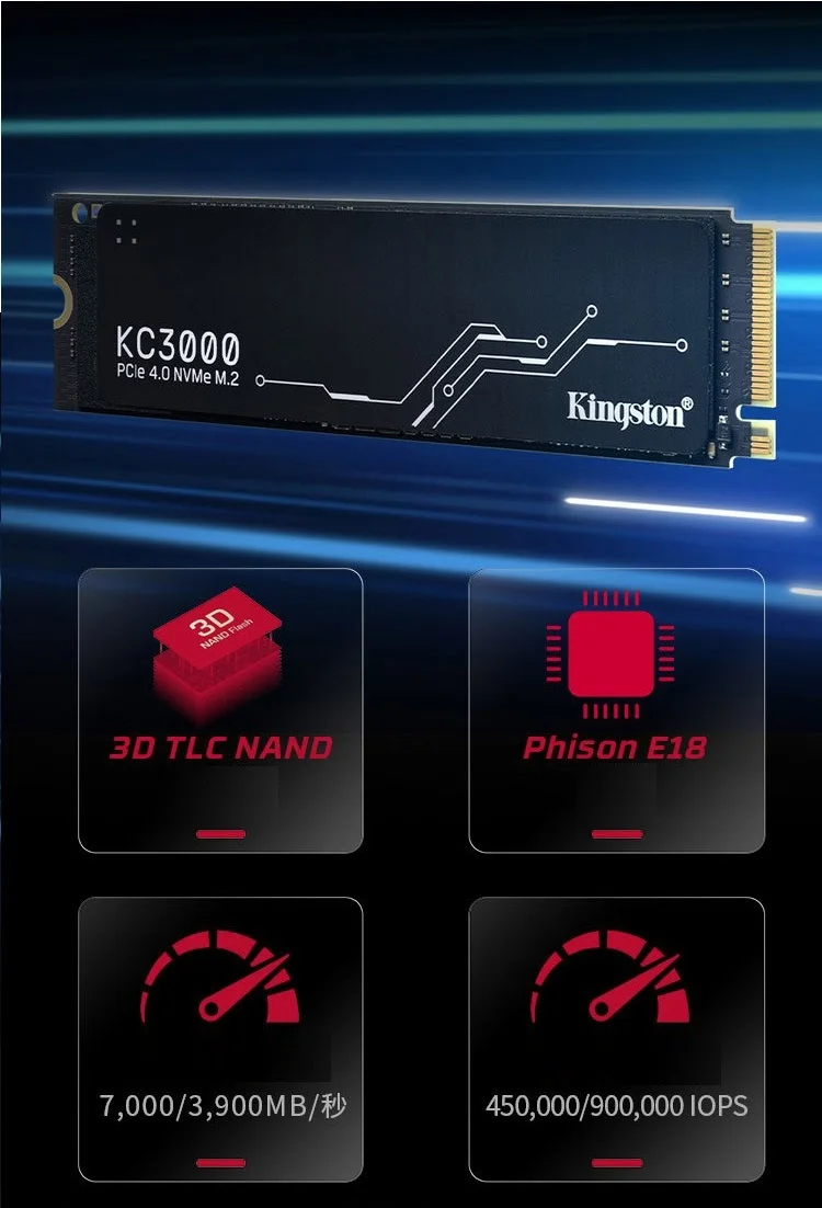 Kingston SSD KC3000 - High Performance Storage Solutions