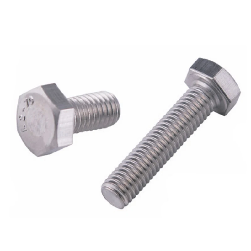 M6 M8 M12 Stainless Steel SS304 SS316 SS316L Partial Thread Hexagon ...