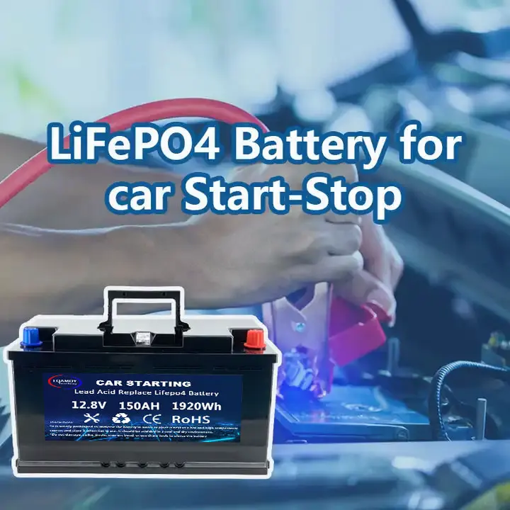 Car starting 12v 150ah Lithium Battery For Car Starting 60038 Cca1400 ...