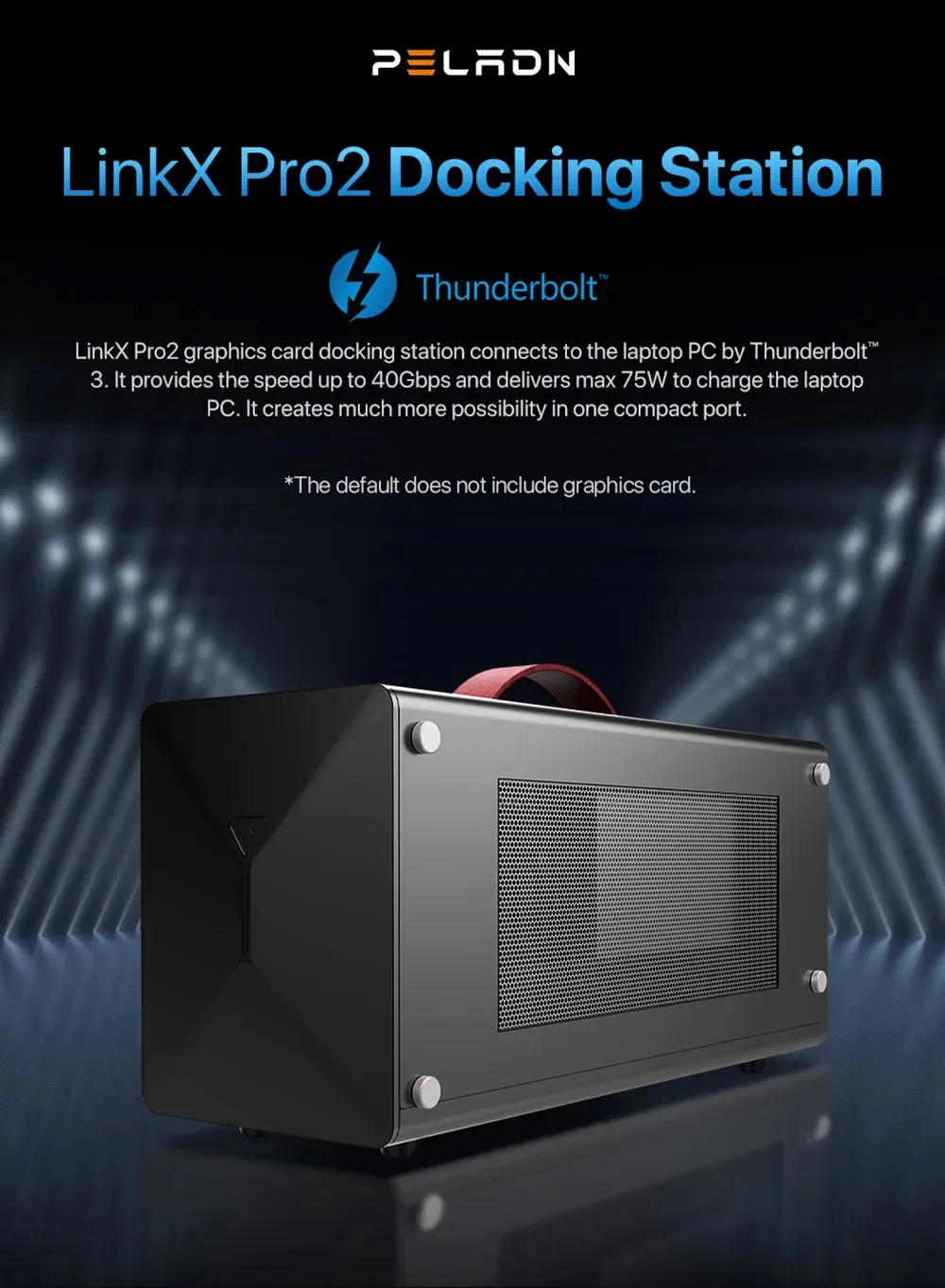 Thunderbolt Graphics Card Docking Station - Portable GPU