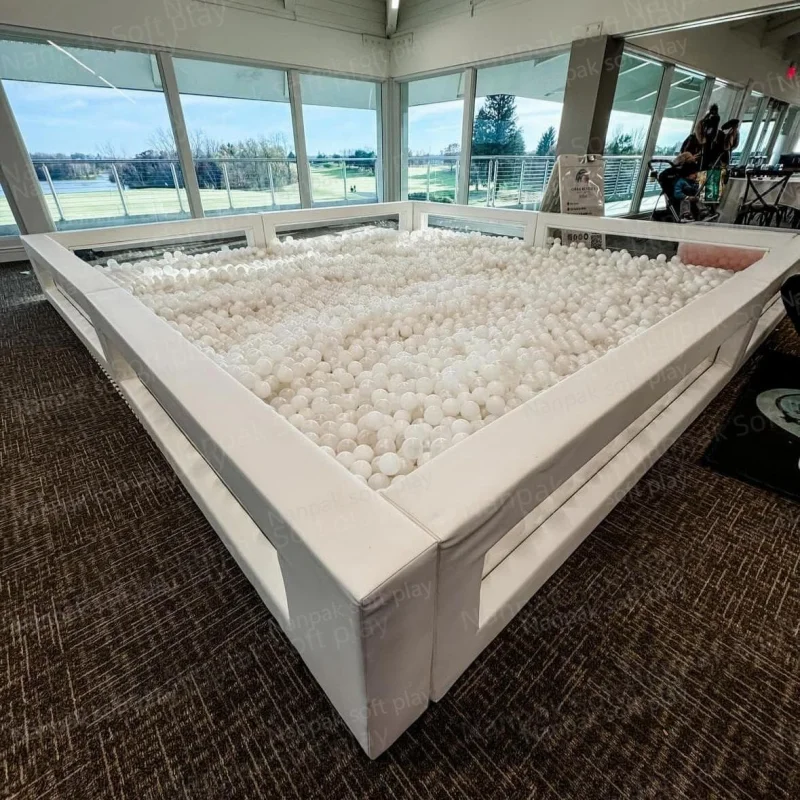 Nanpak White Soft Play Package Set for Indoor Playgrounds