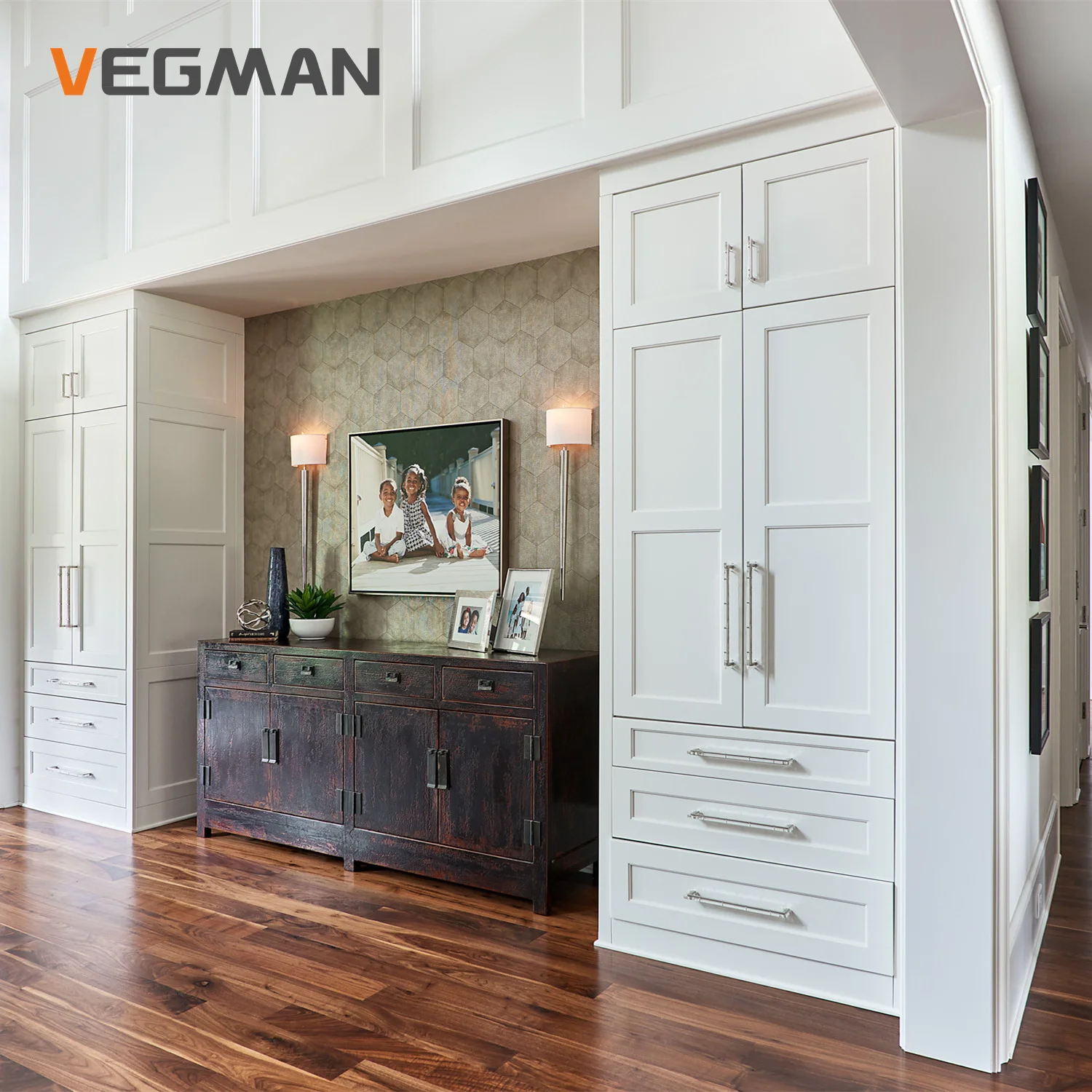 Classic White Walk in Open Style Big Wardrobe Closets System| Alibaba.com