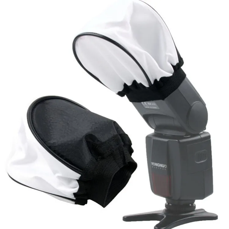 Universal Camera Flash Bounce Diffuser Speedlite Softbox Replacement ...