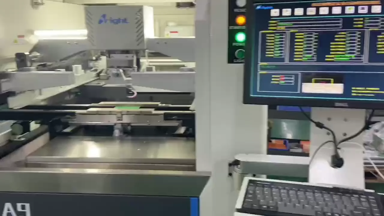 High Accuracy Right-l12 Fully Automatic Smt Pcb Stencil Printer Online ...