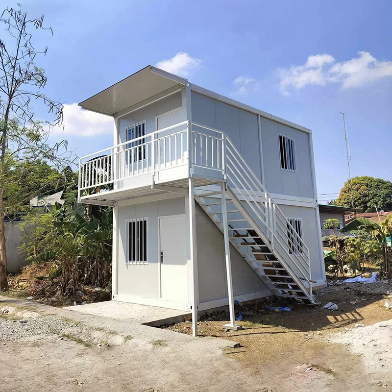 Modern 2-story Tiny Container Simple Design Prefabricated Mobile ...