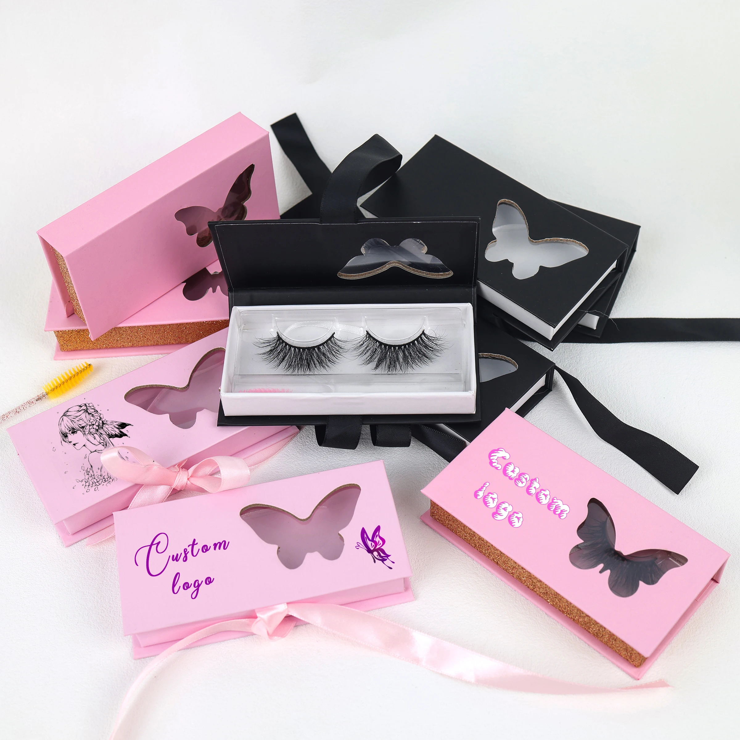 Custom Eyelash Packaging - Luxury Lash Boxes Wholesale