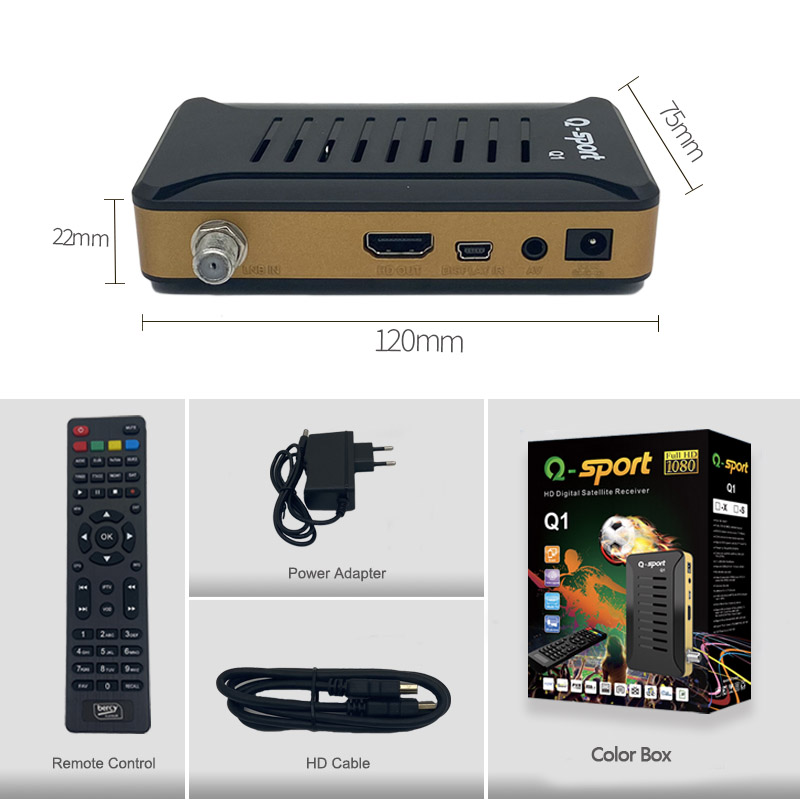 2024 Dvb S2 Satellite Tv Receiver Africa Middle East Southern Asia Hot ...