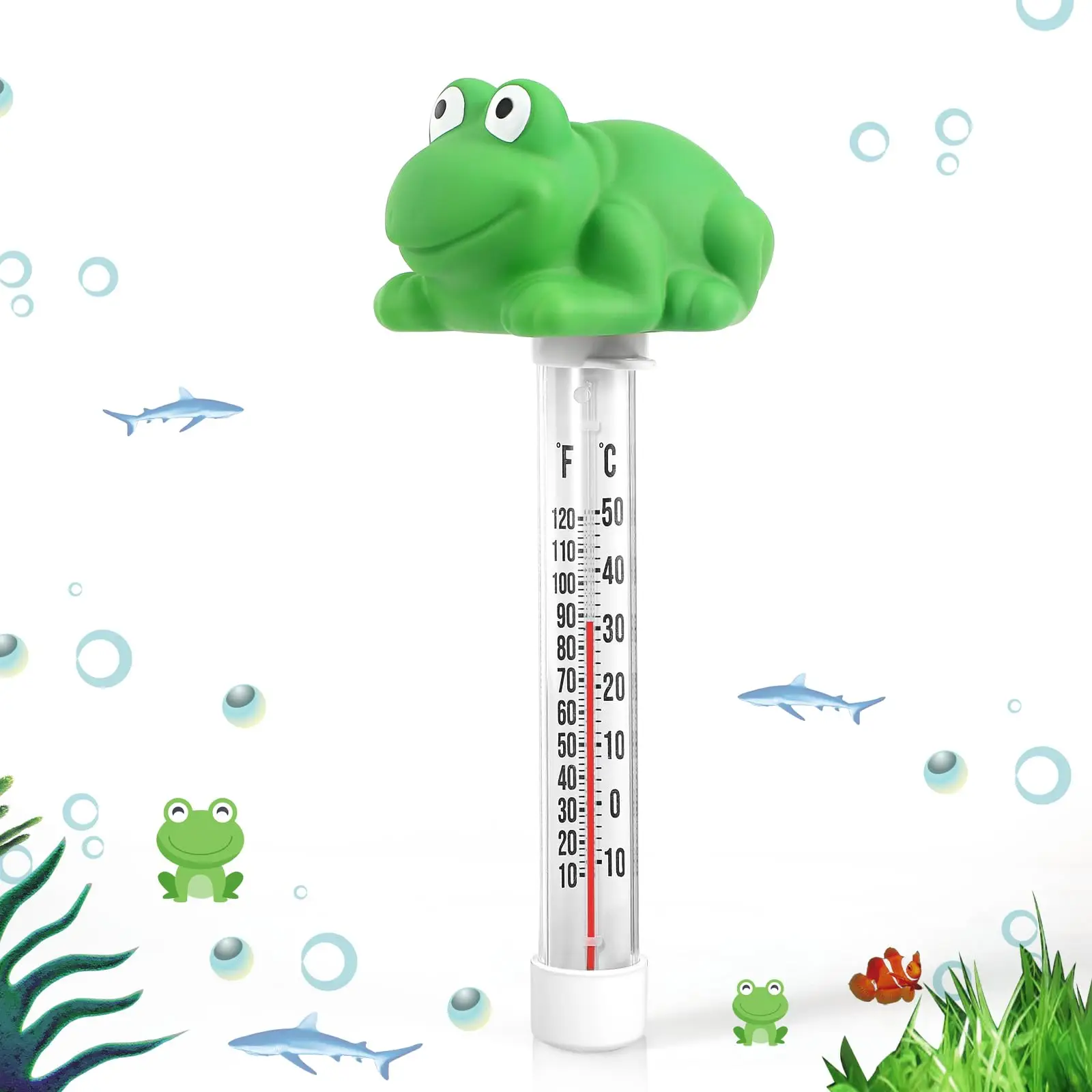 Thermometers Animals Floating Swimming Pool And Spa Plastic Pool ...