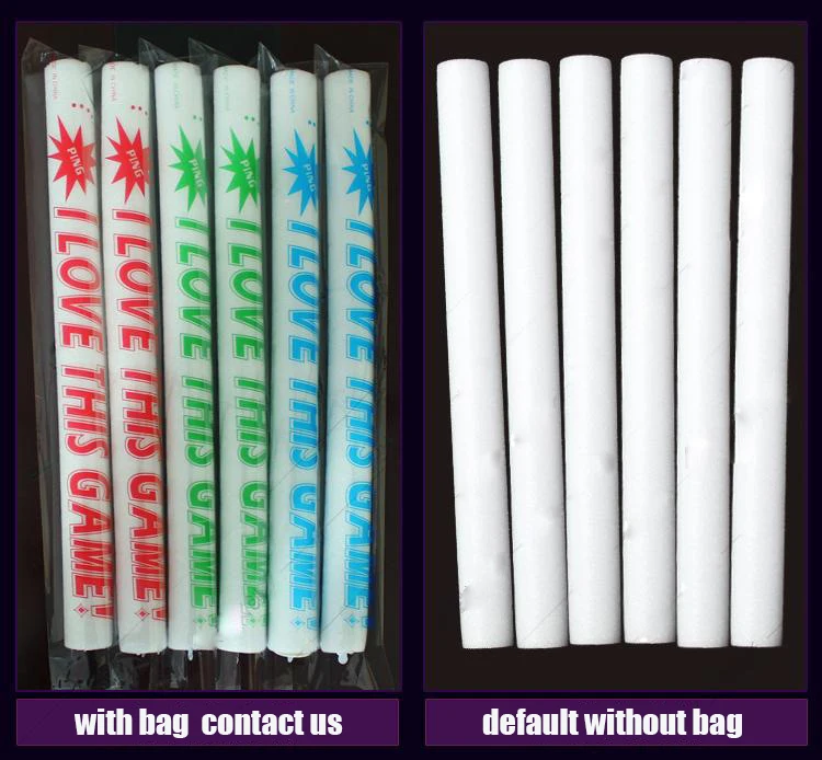 LED Foam Glow Sticks - Perfect for Party and Wedding Decor