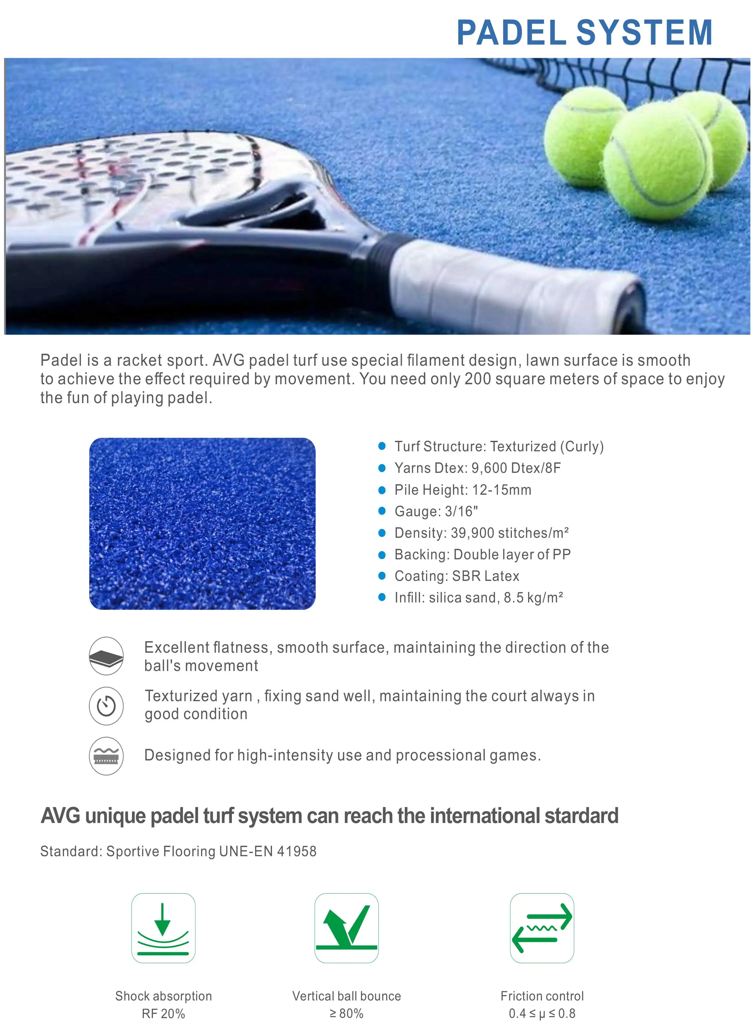 Professional Padel Tennis Artificial Grass Synthetic Turf Padel Grass ...