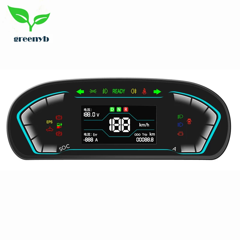 E640 Electric Vehicle Control Unit Panel De Intrumento Digital Cluster ...