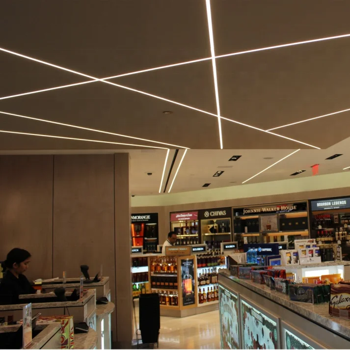 SDW062 Plasterboard Led Profiles Extrusion Channel LED Lights Plaster ...