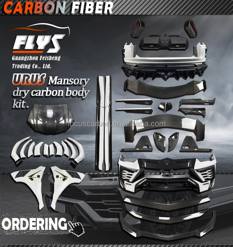 Superleggera Style Dry Carbon Fiber Rear Wing For Lamborghini Gallardo ...