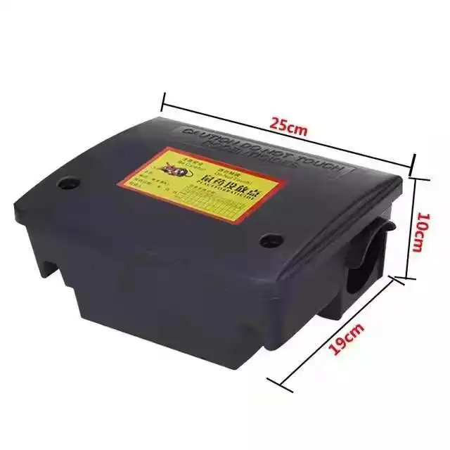Disposable Lockable Plastic Mouse Rodent Killer Bait Block Stations Box ...