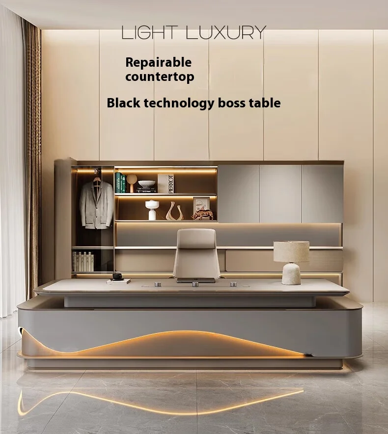 Italian Luxury Executive Desk & Modular Office Furniture Odm