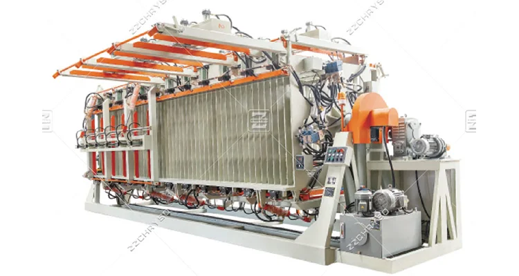 Hydraulic Rotary Composer Wood Clamp Carrier Press Machine