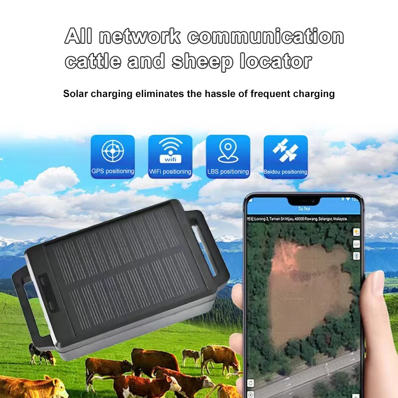 Smart Animal GPS Tracker - Long Standby & Waterproof Collar