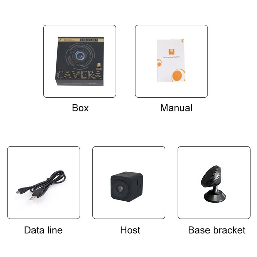 AS02 Mini Camera Webcam HD 1080P - Real Mini Wifi Camera