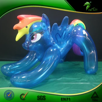 2.5m Clear Inflatable Horse Cartoon Animal Sph Inflatable Costume ...